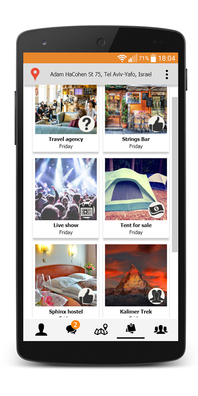 meeba social application for travelers - home