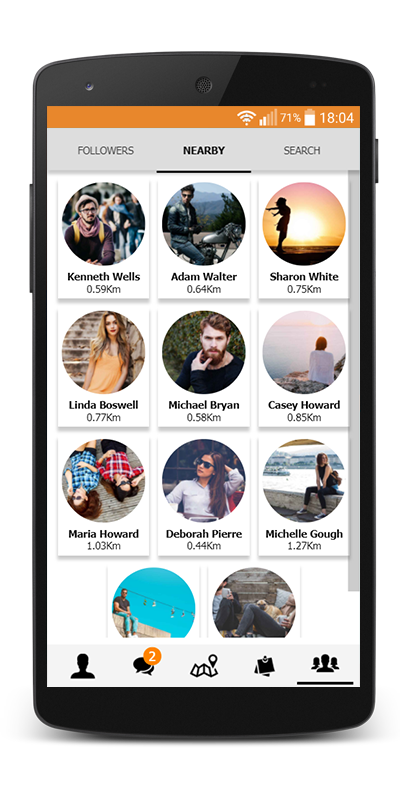 meeba social application for travelers - home